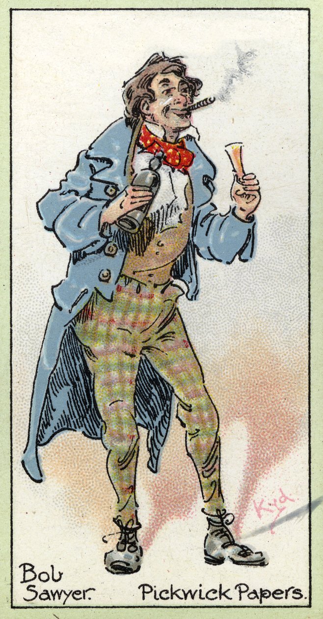 Bob Sawyer, from 'The Pickwick Papers' by Charles Dickens, 1923